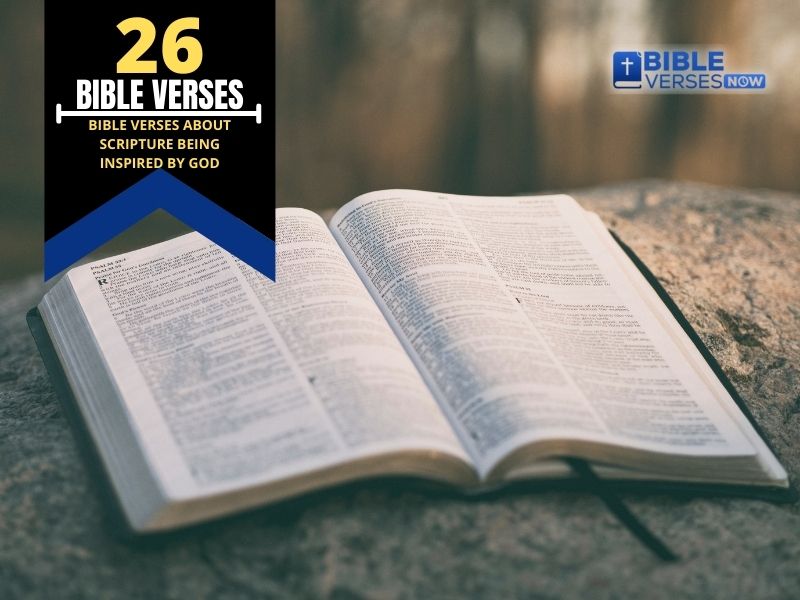 26 Bible Verses About Scripture Being Inspired By God