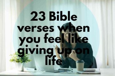 Bible Verses on Being an Example – Bible Verses of the day