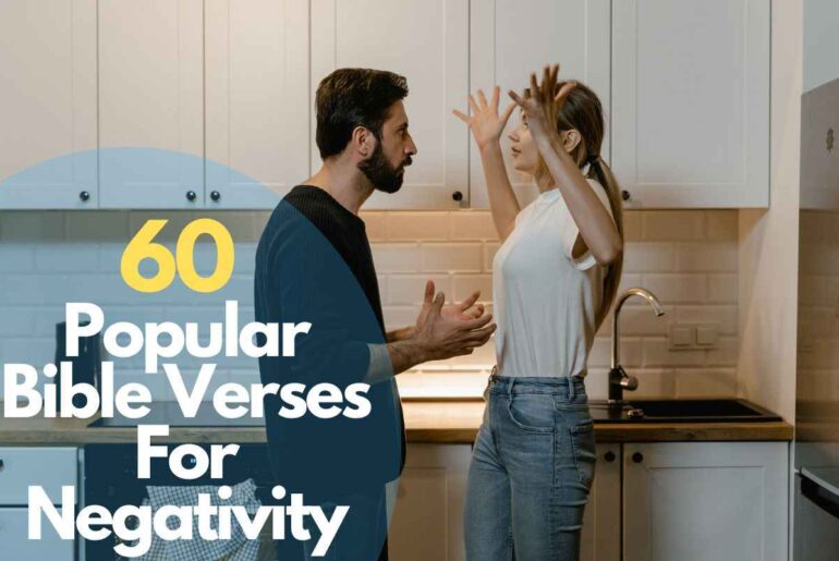 60 Popular Bible Verses For Negativity
