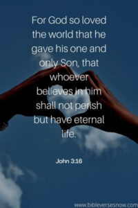 Bible verse how deep the father’s love for us – Bible Verses of the day