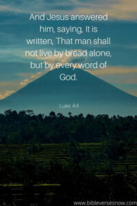 For it is Written Bible Verse – Bible Verses of the day
