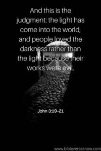 Darkness cannot Drive out Darkness Bible Verse – Bible Verses of the day