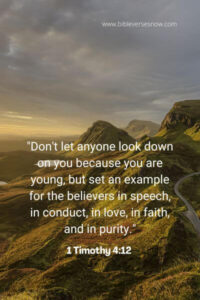20 Helpful Bible Verses About Youth And Purity – Bible Verses of the day