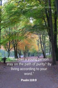 20 Helpful Bible Verses About Youth And Purity – Bible Verses of the day