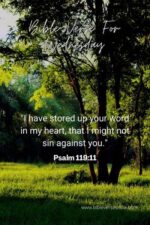 64 Inspiring Bible Verse For Wednesday – Bible Verses of the day