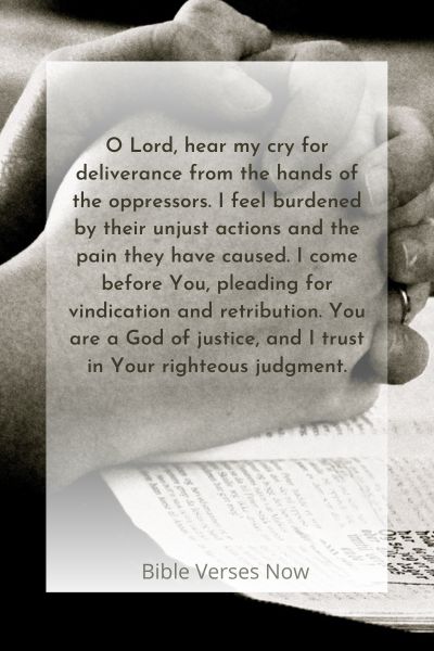 15 Powerful Psalm 109 Prayer For Vindication And Vengeance