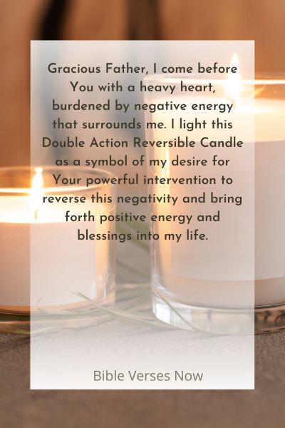 Double Action Reversible Candle (15 Powerful Prayer)