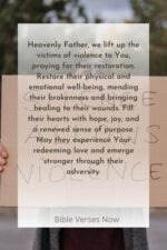 15 Powerful Prayer For Victims Of Violence – Bible Verses of the day