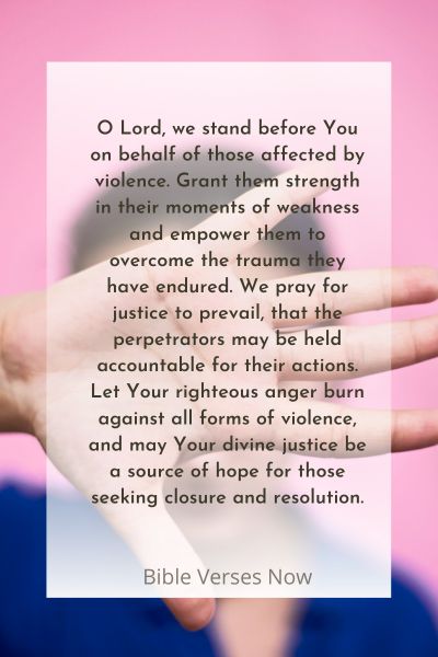 15 Powerful Prayer For Victims Of Violence