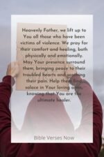 15 Powerful Prayer For Victims Of Violence – Bible Verses of the day