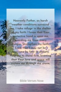 15 Powerful Prayer for Safety in Bad Weather – Bible Verses of the day