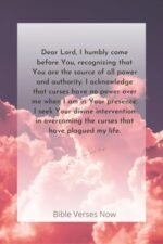 15 Prayer To Break A Curses – Bible Verses of the day