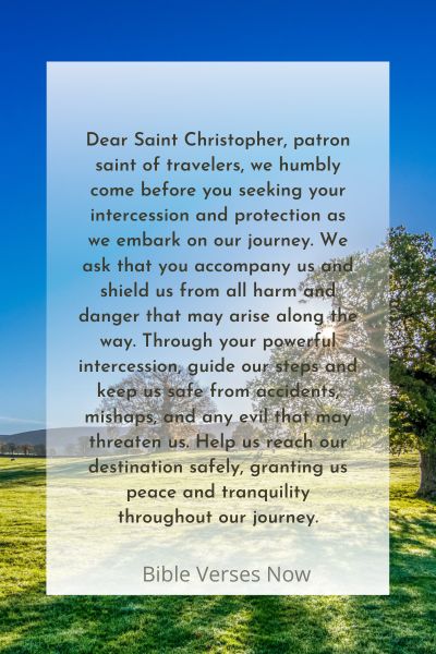 15 Powerful Prayer For Safe Travel St Christopher
