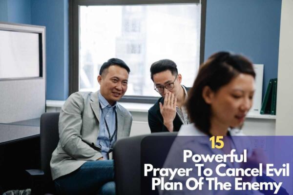 15 Powerful Prayer To Cancel Evil Plan Of The Enemy – Bible Verses of ...