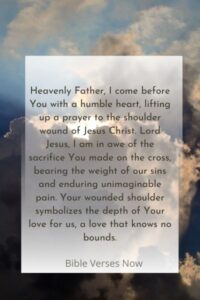 15 Powerful Prayer To The Shoulder Wound Of Jesus Christ – Bible Verses ...