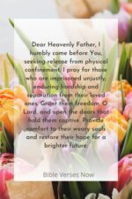 15 Powerful Prayer For Freedom From Imprisonment – Bible Verses of the day