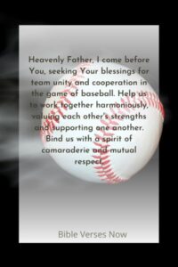 15 Powerful Prayer For A Baseball Player – Bible Verses of the day
