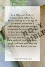 15 Powerful Psalm 121 Hedge Of Protection Prayer – Bible Verses of the day