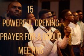 15 Powerful Opening Prayer For A Group Meeting – Bible Verses of the day