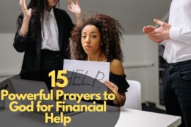 15 Powerful Prayers to God for Financial Help – Bible Verses of the day
