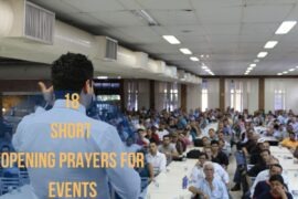 18 Short Opening Prayers For Events – Bible Verses of the day