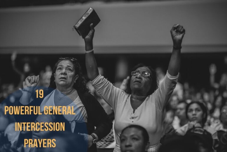 19 Powerful General Intercession Prayers