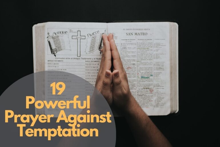 19 Powerful Prayer Against Temptation