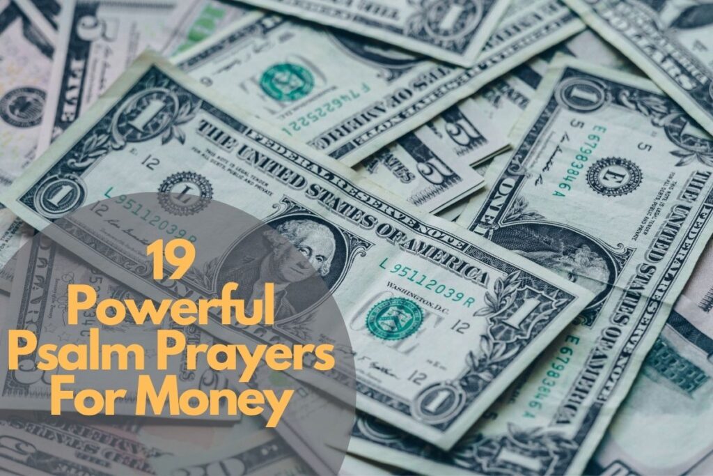 19 Powerful Psalm Prayers For Money – Bible Verses of the day
