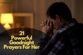 21 Powerful Goodnight Prayers For Her – Bible Verses of the day