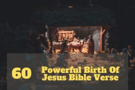 60 Powerful Birth Of Jesus Bible Verse – Bible Verses of the day