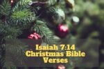 Isaiah 7:14 Christmas Bible Verses – Bible Verses of the day