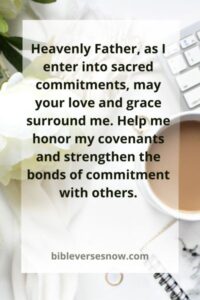 25 Powerful Prayers for Covenant – Bible Verses of the day