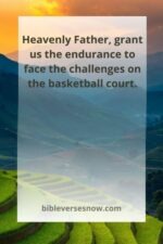 24 Powerful Prayers for Basketball – Bible Verses of the day