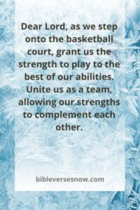 24 Powerful Prayers for Basketball – Bible Verses of the day