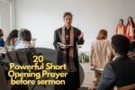 15 Powerful Short Opening Prayer For Sunday Service